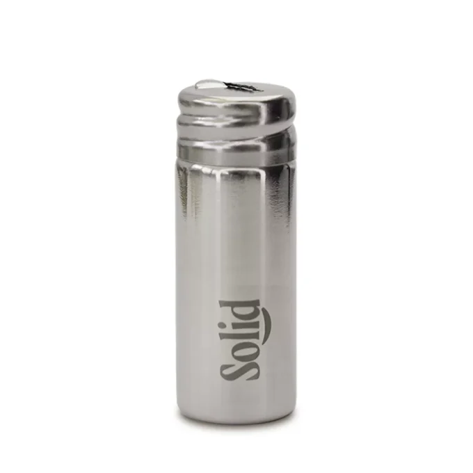 Metal Dental Floss Dispenser - Stainless Steel | Solid